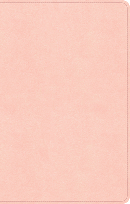 CSB Thinline Bible, Blush SuedeSoft LeatherTouch, Red Letter ...